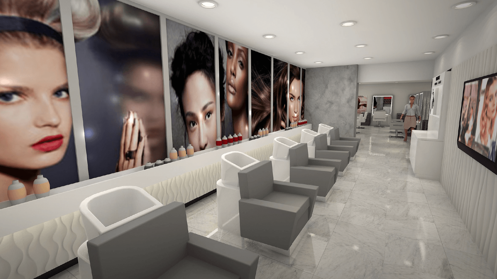 HADI SALON - Elegant Qubes | Exhibition Stands & Event Management Dubai